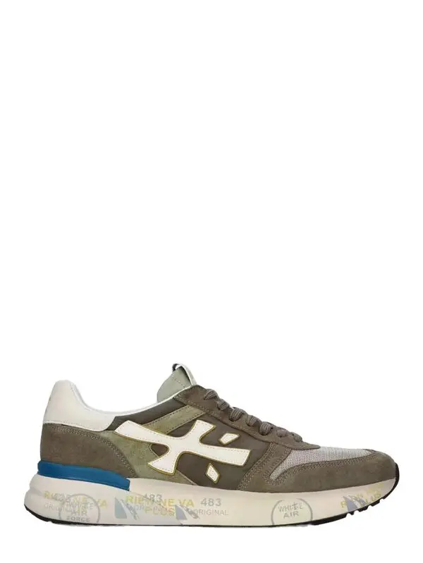 Premiata Mick Panelled Sneakers - Green