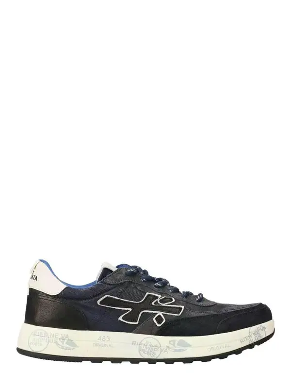 Premiata Nous Panelled Sneakers - Blue