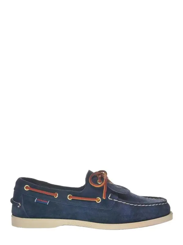 SEBAGO Docksides Suede Boat Shoes - Blue