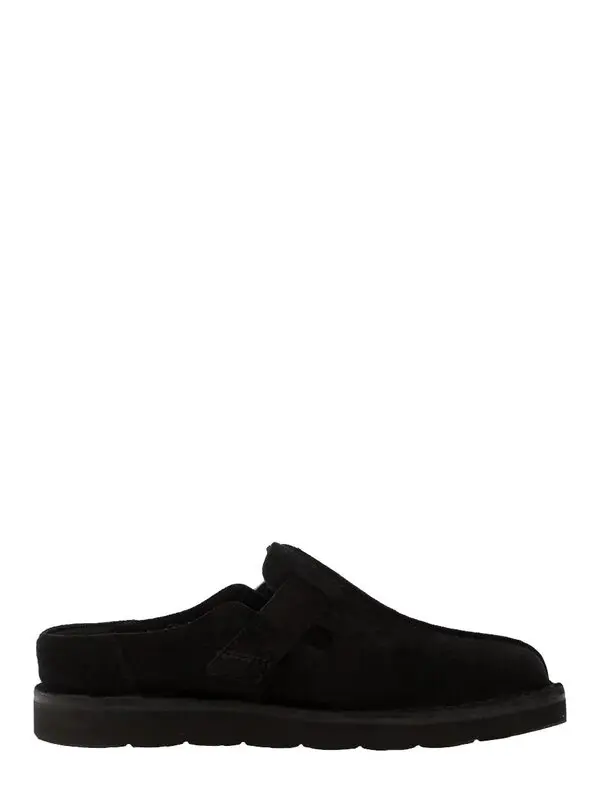 Clarks Solsbury Buckle-strap Mules - Black
