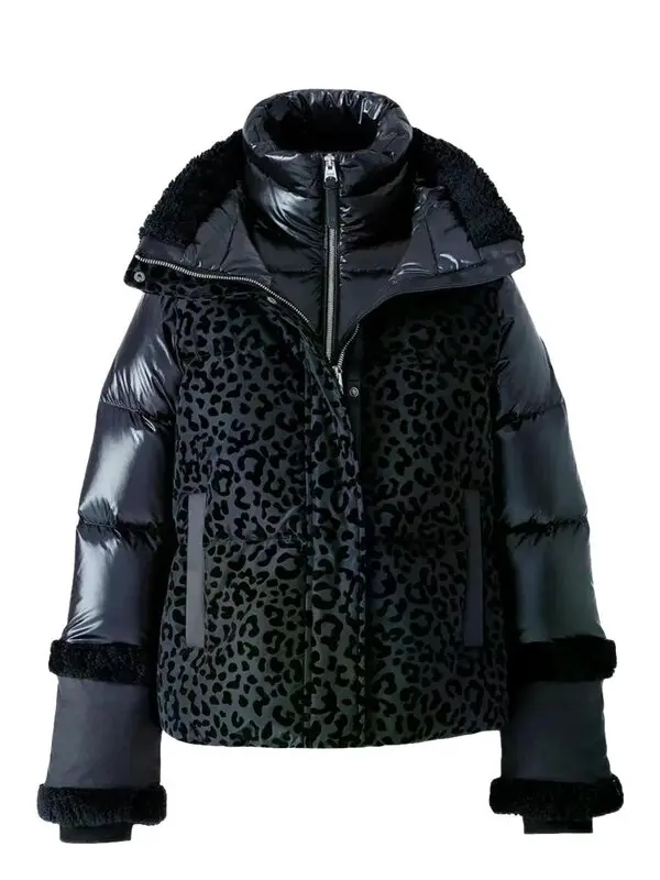 Mackage Shearling-trim Puffer Jacket - Black