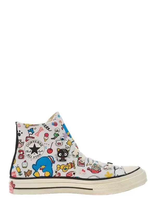 CONVERSE Chuck Taylor 70 Printed High-top Sneakers - White