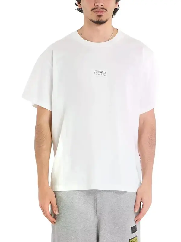 MAISON MARGIELA Logo-patch T-shirt - White