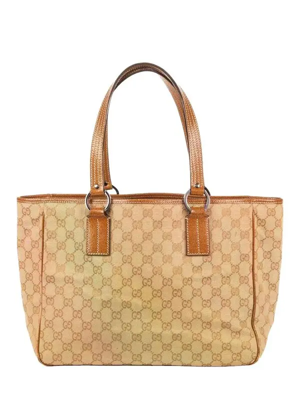 Gucci Gg Canvas Tote Bag - Neutrals