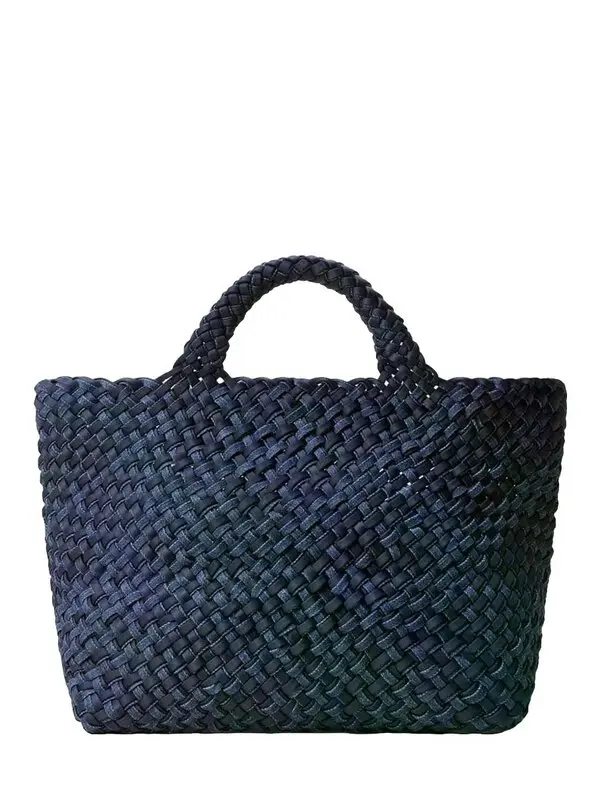 NAGHEDI St. Barths Double-weave Tote Bag - Blue