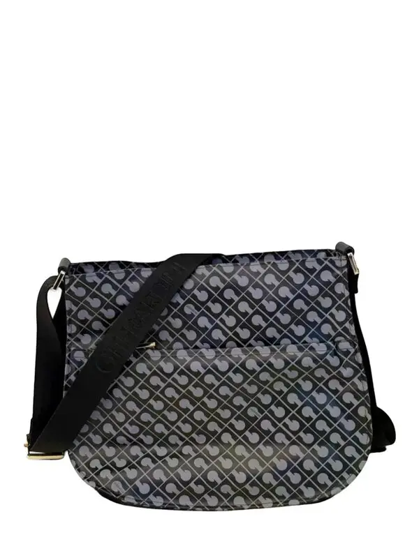 GHERARDINI Monogram Crossbody Bag - Black