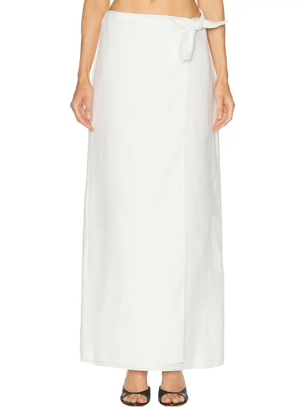 Ralph Lauren Trina Maxi Skirt - Cream