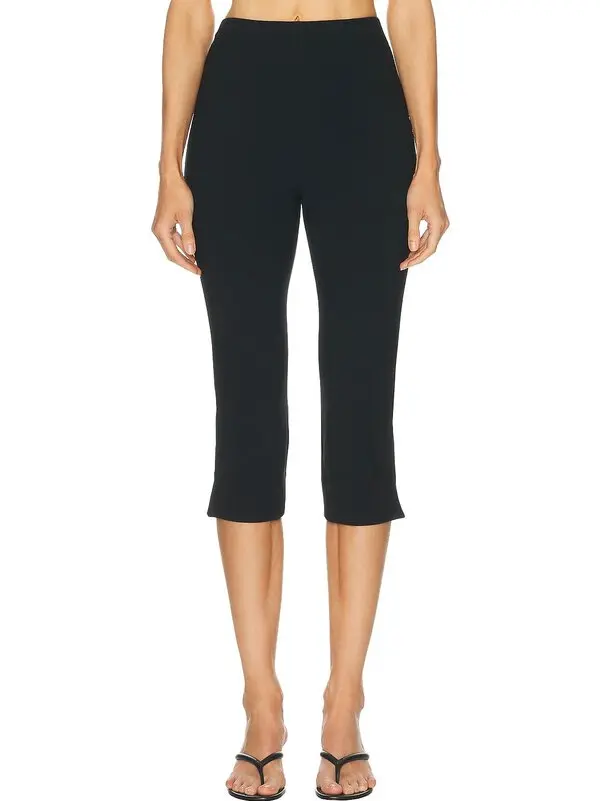 Ralph Lauren Sampson Cropped Legging - Black