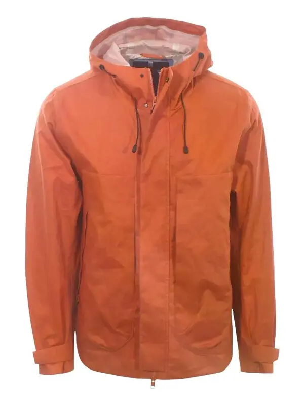 PEOPLE OF SHIBUYA Hooded Jacket - Orange