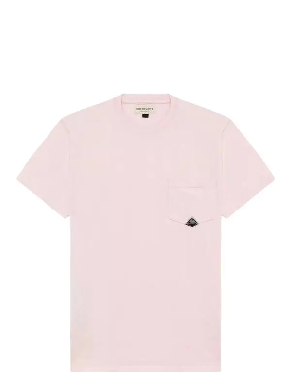 ROY ROGER'S Chest-pocket T-shirt - Pink
