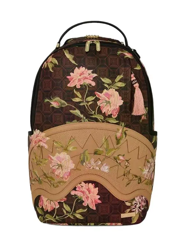 SPRAYGROUND Floral-print Backpack - Brown