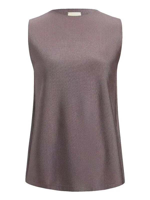 Khaite Knit Tora Top - Purple