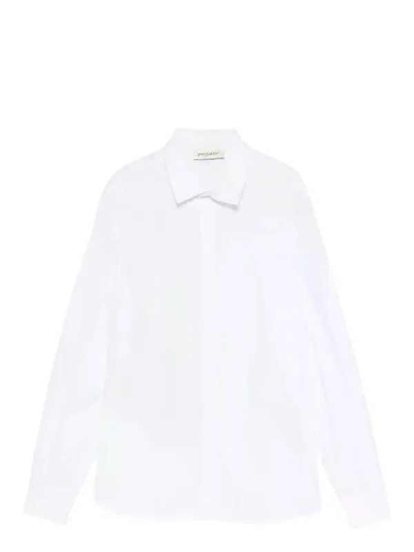 GENTRYPORTOFINO Lace Shirt - White