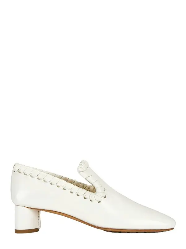 Bottega Veneta Lucy Pump - Alabaster