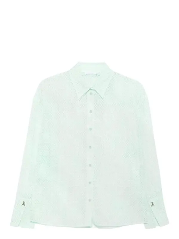 Patrizia Pepe Buttoned Long-sleeve Shirt - Green