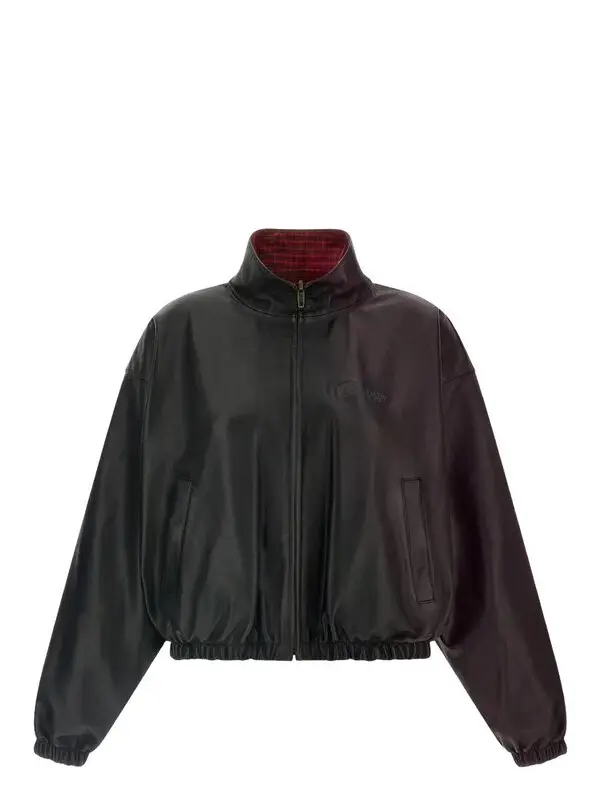 Balenciaga Reversible Leather Jacket - Black