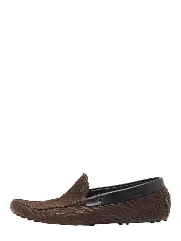 TOD'S Suede Loafers - Brown