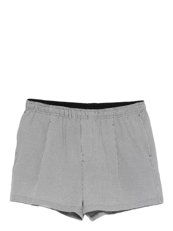Our Legacy Check Shorts - Black