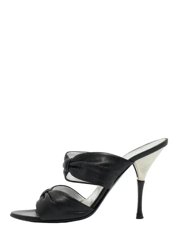 Casadei 60mm Bow-strap Sandals - Black