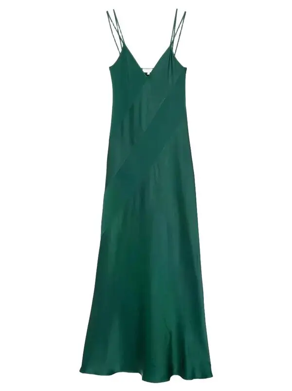 Antonelli Firenze Luna Panelled Dress - Green