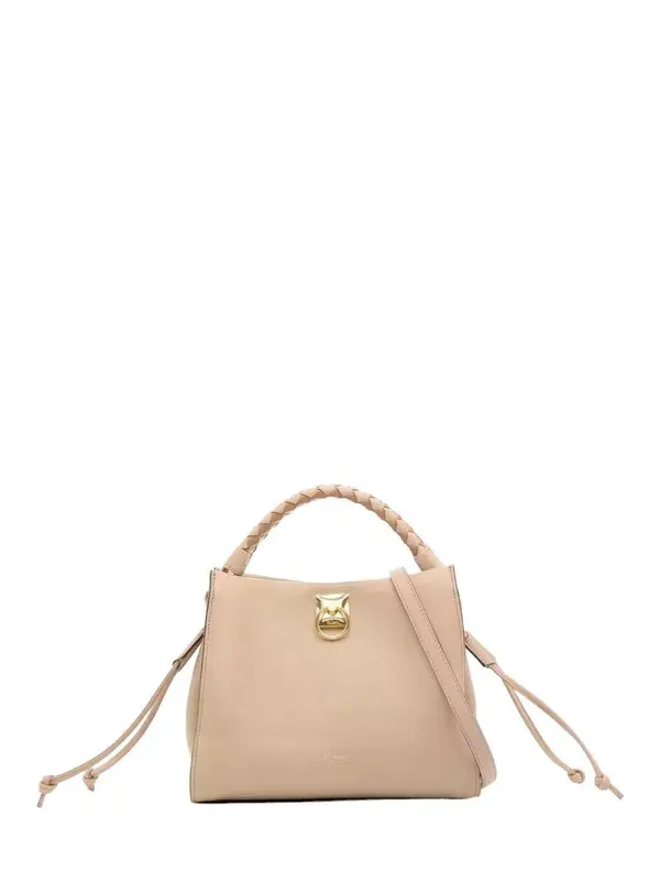 Mulberry Iris Leather Bag - Neutrals
