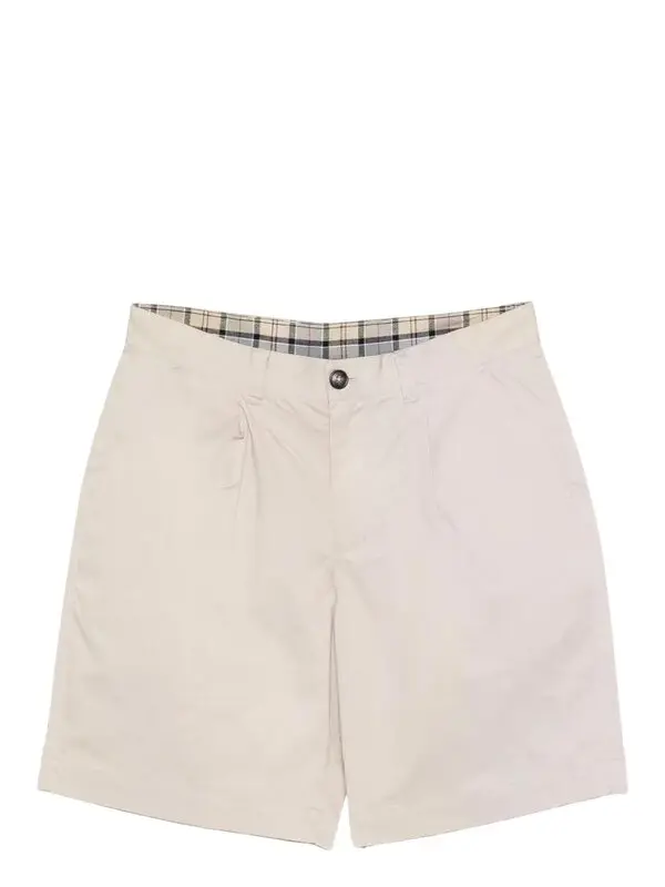 Barbour Pleated Shorts - Neutrals