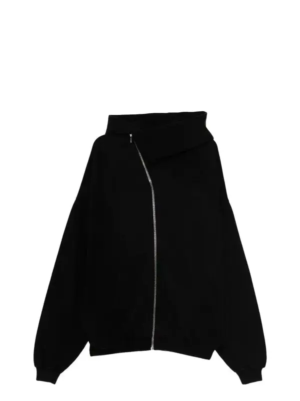 Rick Owens Mountain Hun Hoodie - Black