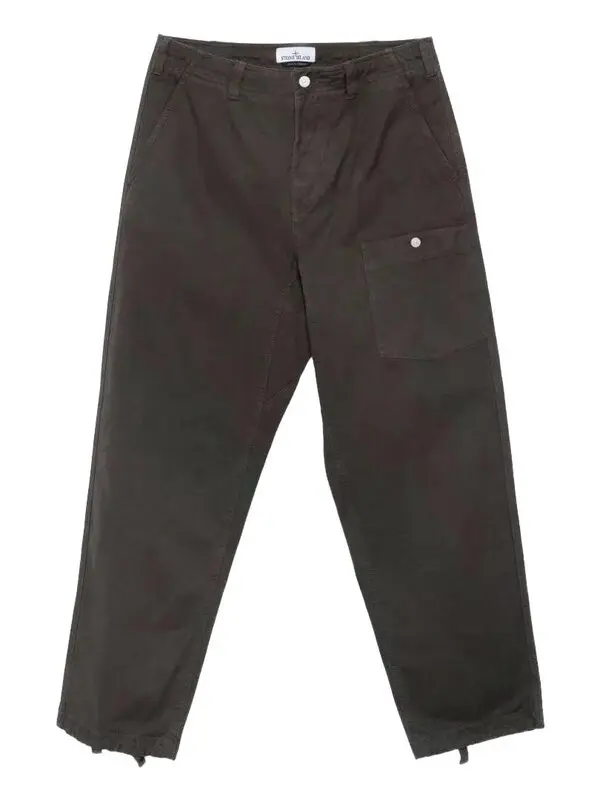 Stone Island Side-pocket Loose Fit Jeans - Grey