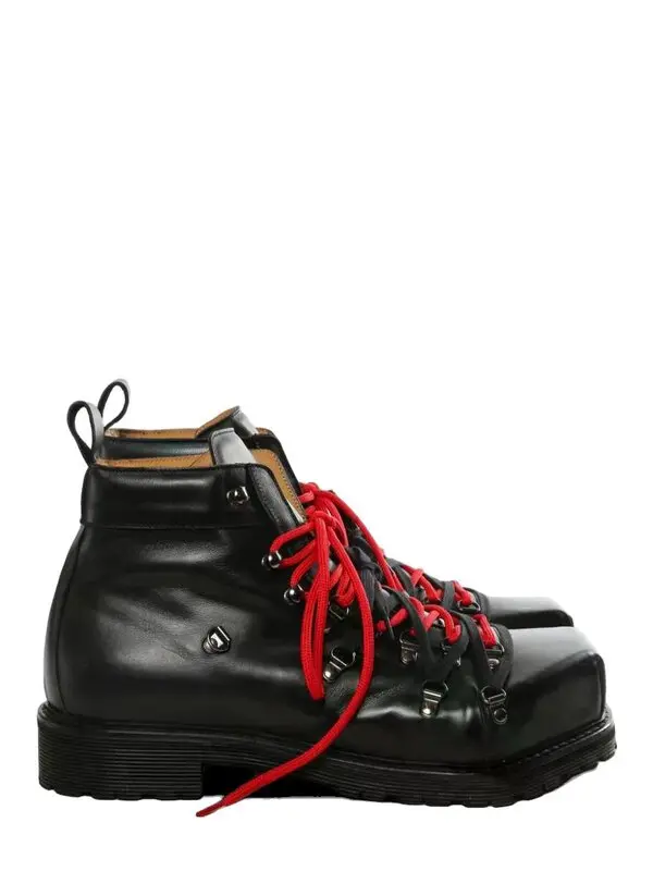 MAGLIANO Teknival Monster Square-toe Lace-up Boots - Black