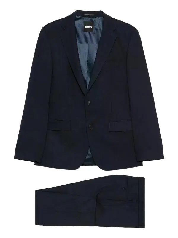 BOSS Notch-lapel Suit - Blue