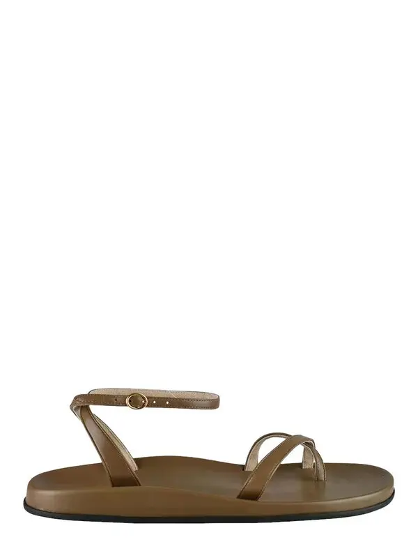 THE ROW Ankle-strap Sandals - Brown