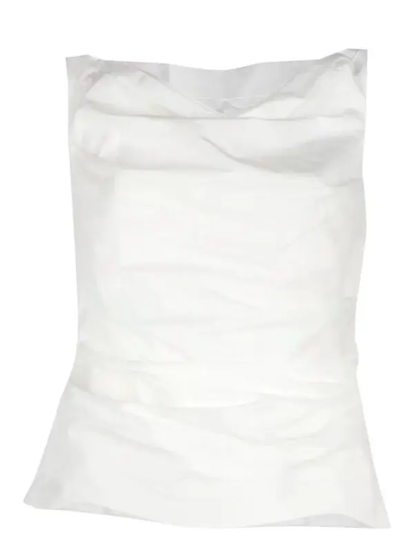 Simkhai Maisel Draped Top - White