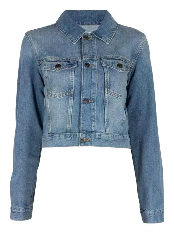FRAME Off Duty Denim Jacket - Blue