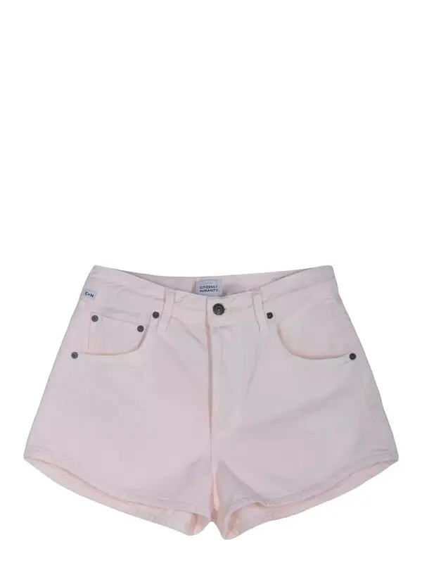 Citizens Of Humanity Abita Denim Shorts - Pink