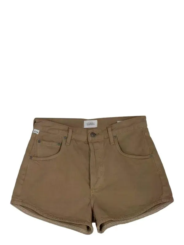Citizens Of Humanity Abita Denim Shorts - Neutrals