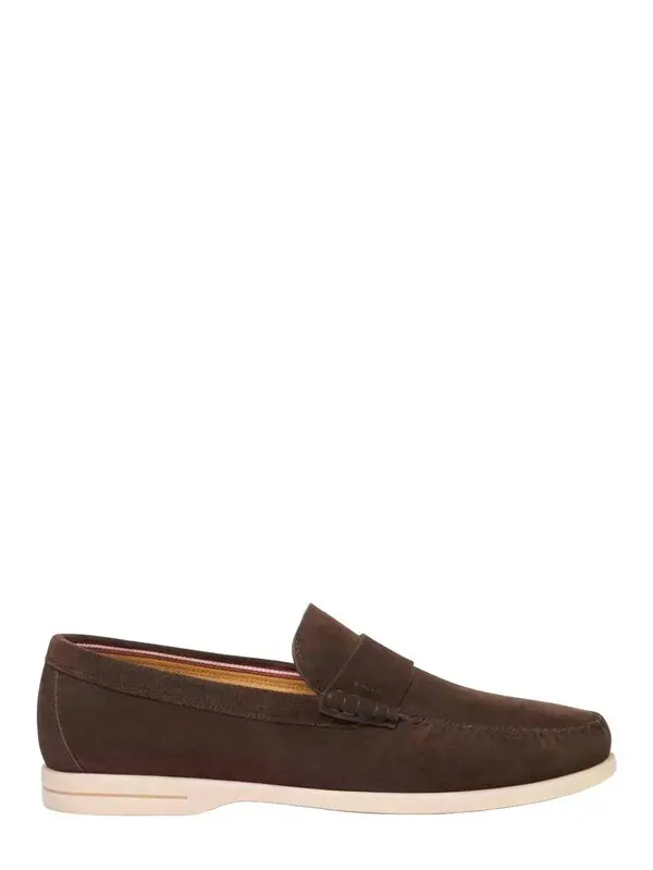 Bally Switz Moc Loafers - Brown