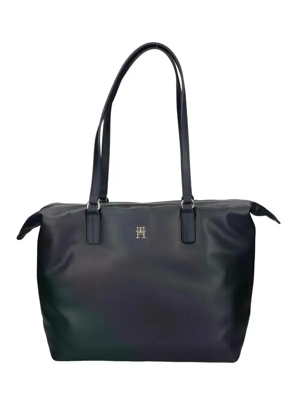 Tommy Hilfiger Logo-plaque Tote - Blue