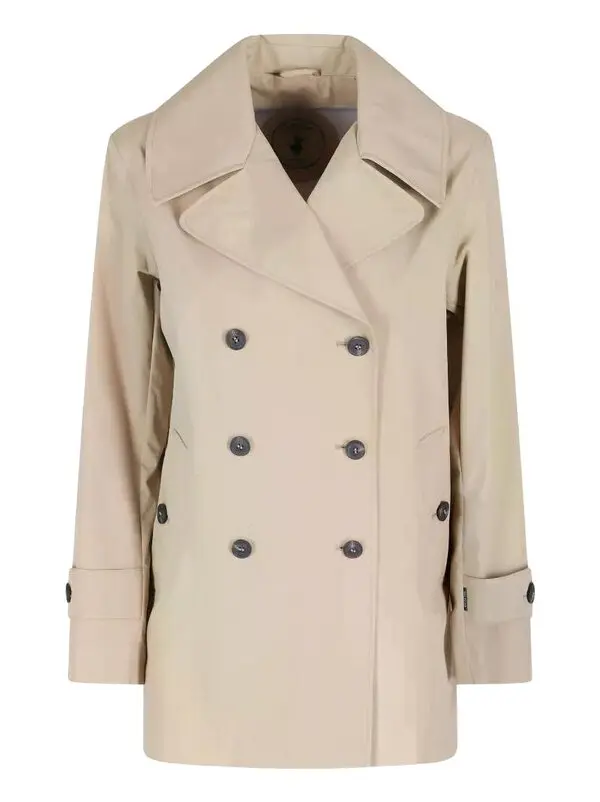 SAVE THE DUCK Double-breasted Jacket - Neutrals