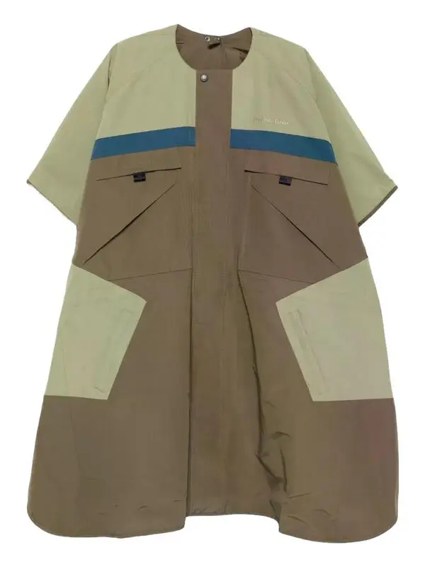Martine Rose Panelled Coat - Brown