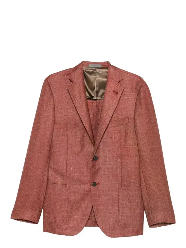 Corneliani Single-breasted Blazer - Red