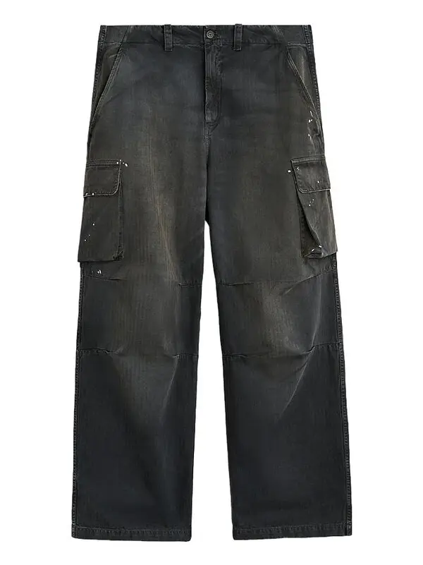 Our Legacy Mount Cargo Pants - Nebula Wash Jungle Herringbone
