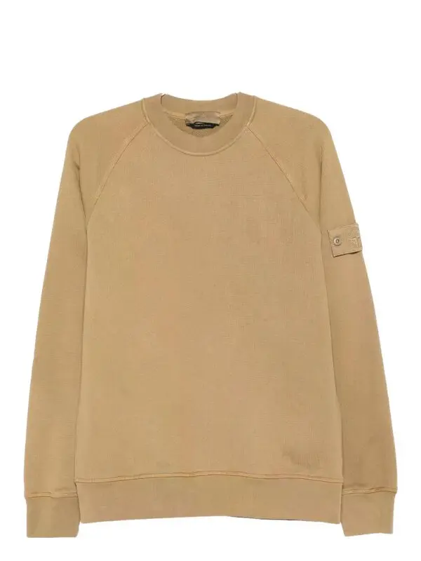 Stone Island Raglan-sleeve Crewneck Sweater - Neutrals