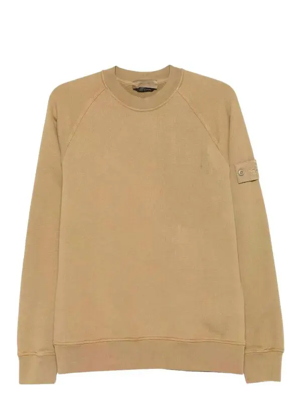 Stone Island Raglan-sleeve Crewneck Sweater - Neutrals