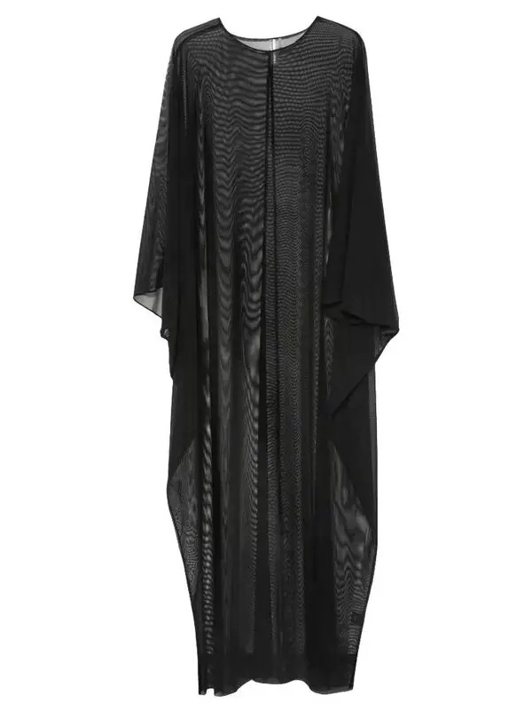 Norma Kamali Draped Maxi Dress - Black