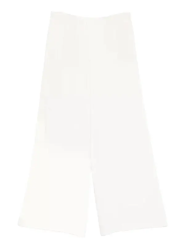 Seventy Wide-leg Trousers - Neutrals