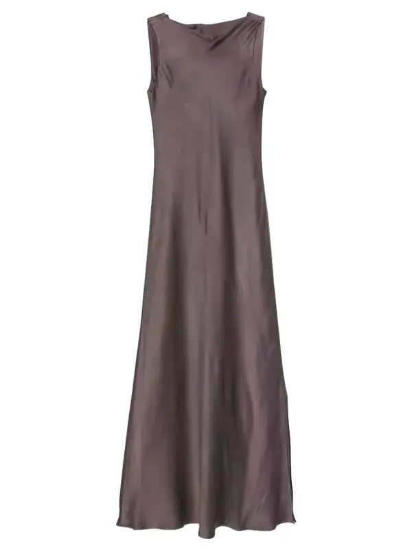 Antonelli Firenze Mara Cowl-neck Dress - Purple