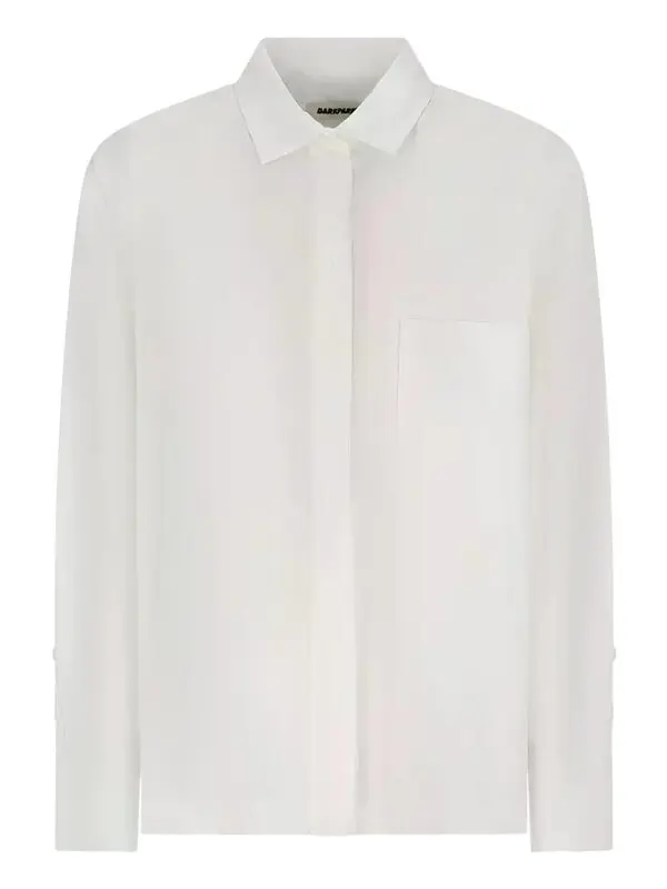DARKPARK Patch-pocket Shirt - White