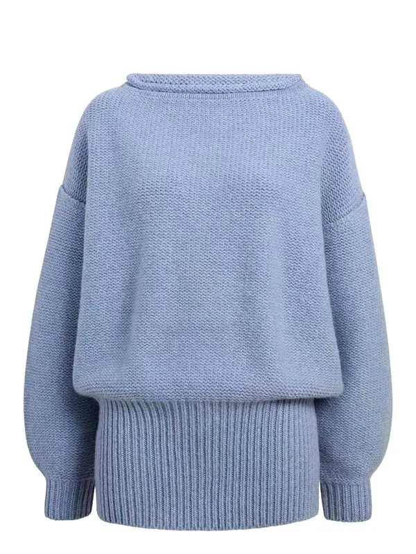 Khaite Jonte Cashmere Pullover - Blue
