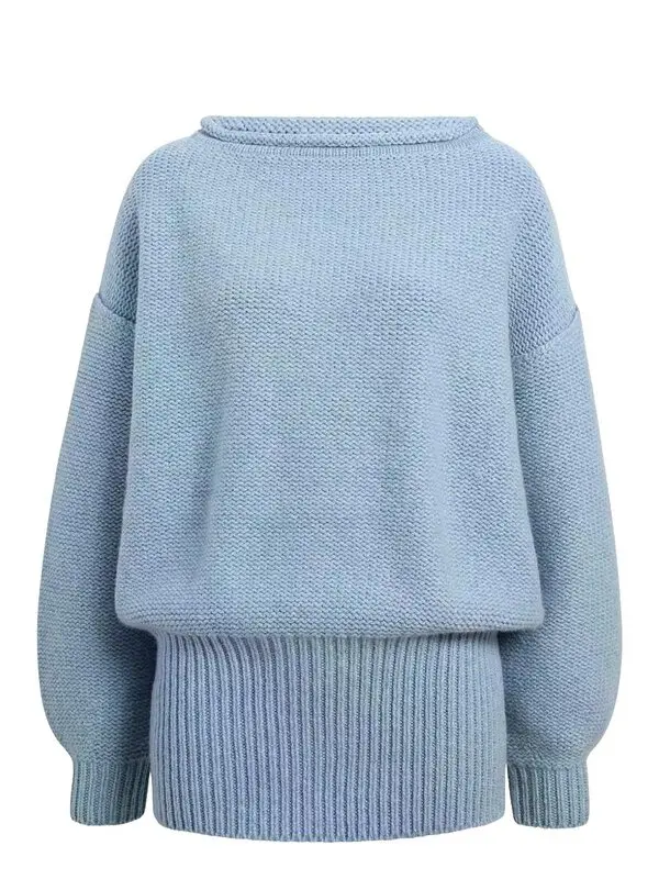 Khaite Jonte Cashmere Pullover - Blue