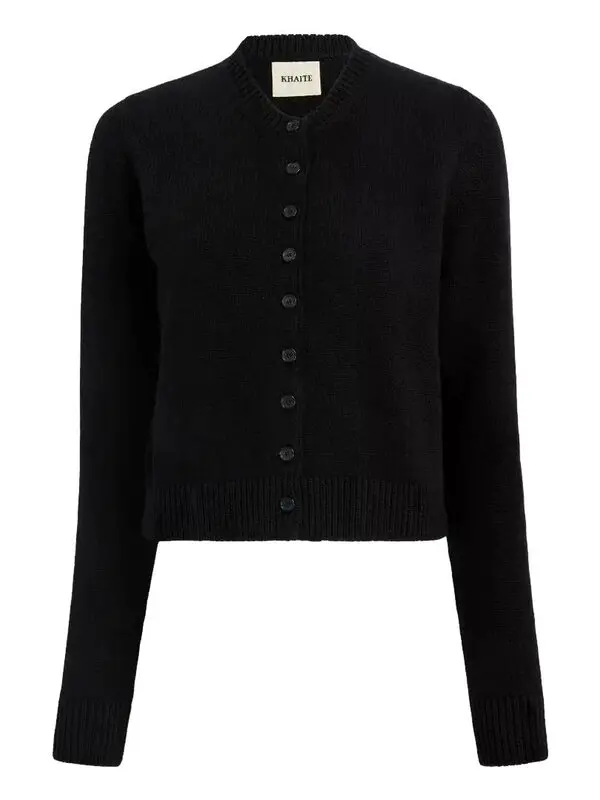 Khaite Everheart Cardigan - Black